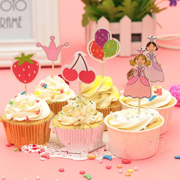 Independent | Party Supplies | 6 Balloons Cupcake Toppers Fun Cake ...